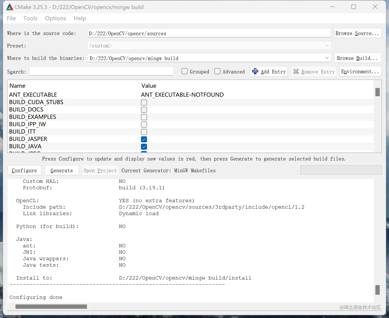 Clion使用OpenCV 基础环境配置前言 最近，工作需要在PC上实现一些图像显示功能。由于一直使用JetBra - 掘金