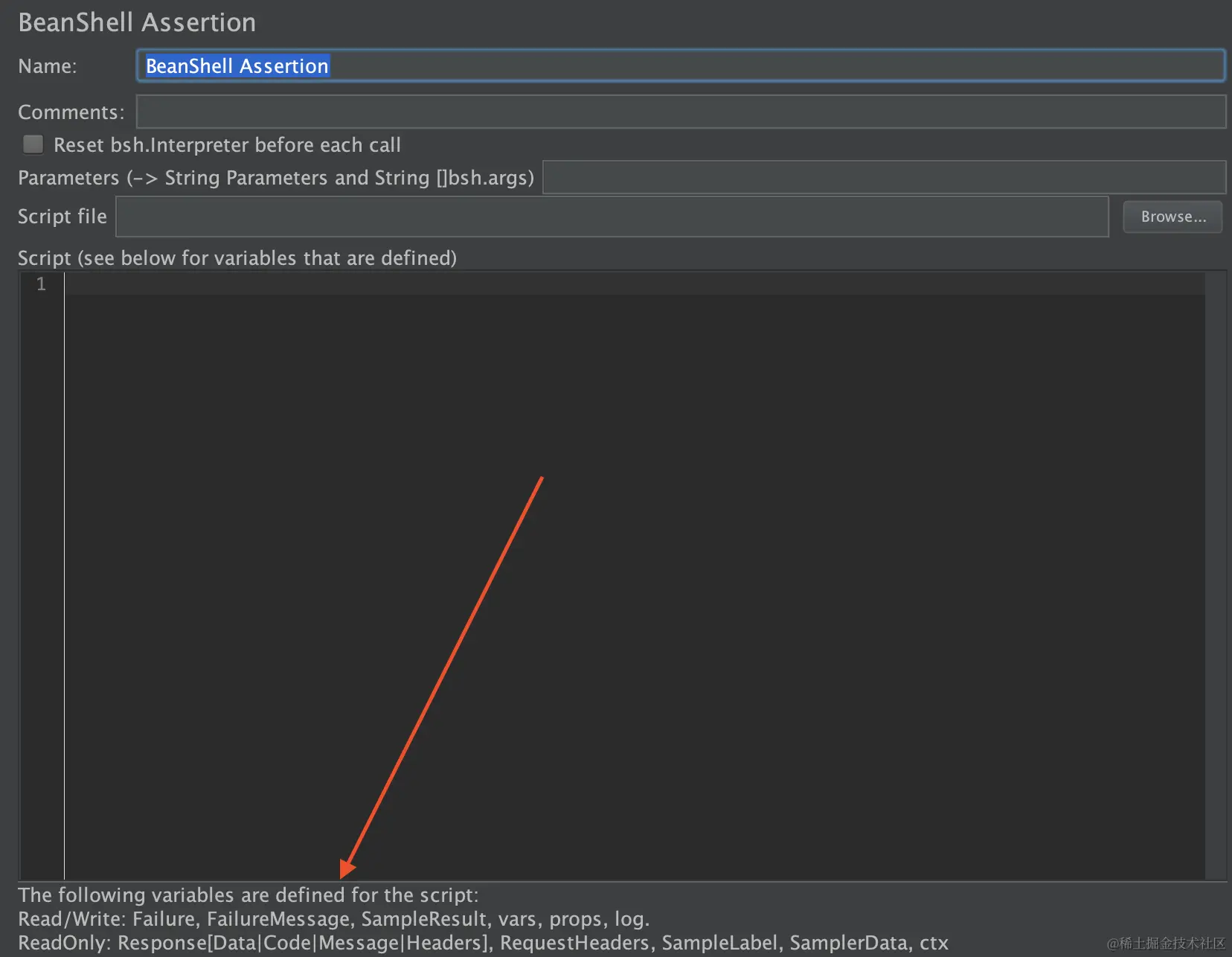 Jmeter系列之BeanShell使用BeanShell是一种完全符合Java语法规范的脚本语言，是轻量级的Java脚 - 掘金