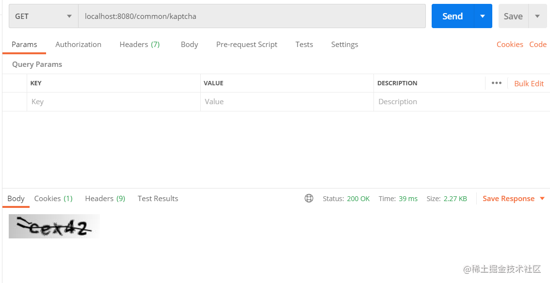 使用Springboot集成Kaptcha实现简单的登录验证 - 掘金