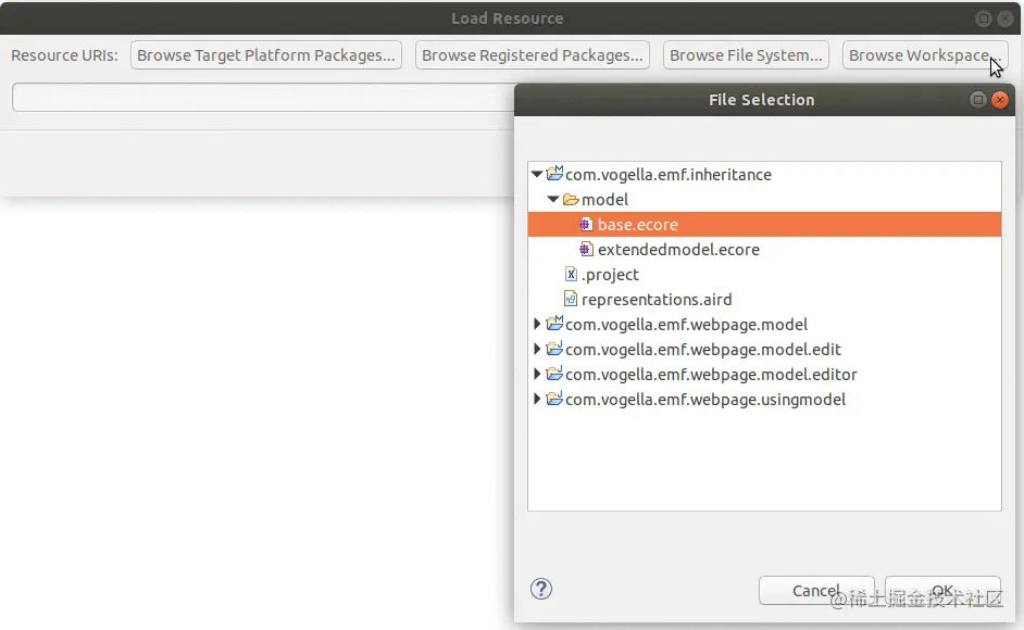 Eclipse建模框架（EMF）-教程（官方教程翻译）EMF官方教程 Eclipse EMF。本教程介绍了Eclipse - 掘金