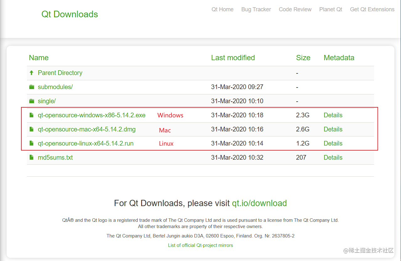 Qt 5.14.2 安装教程 - 掘金
