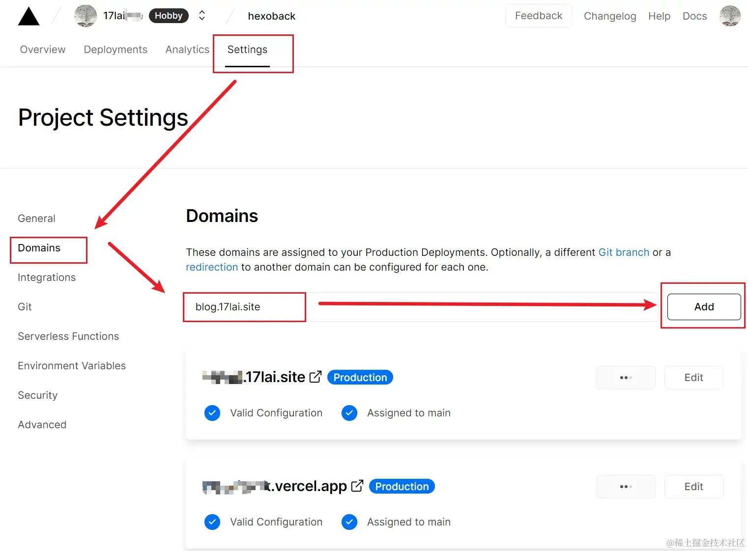 Vercel部署高级用法教程为什么使用 vercel 国内 Github Pages 速度较慢。 vercel 速度快 - 掘金