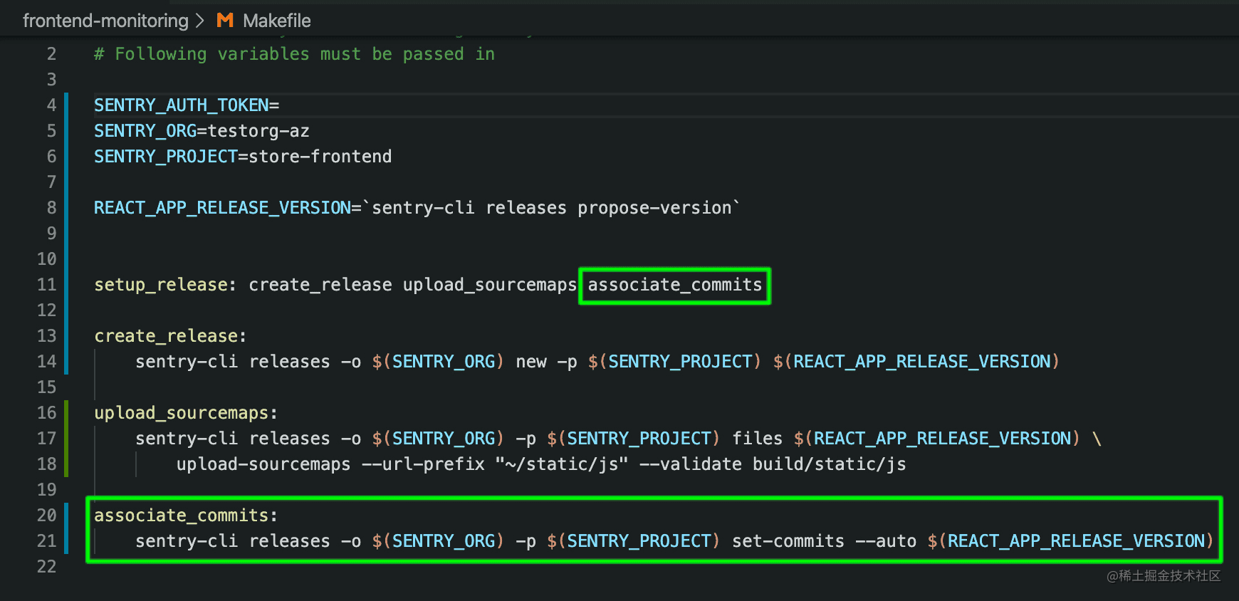 Sentry Web 前端监控 - 官方最佳实践教程 - 掘金