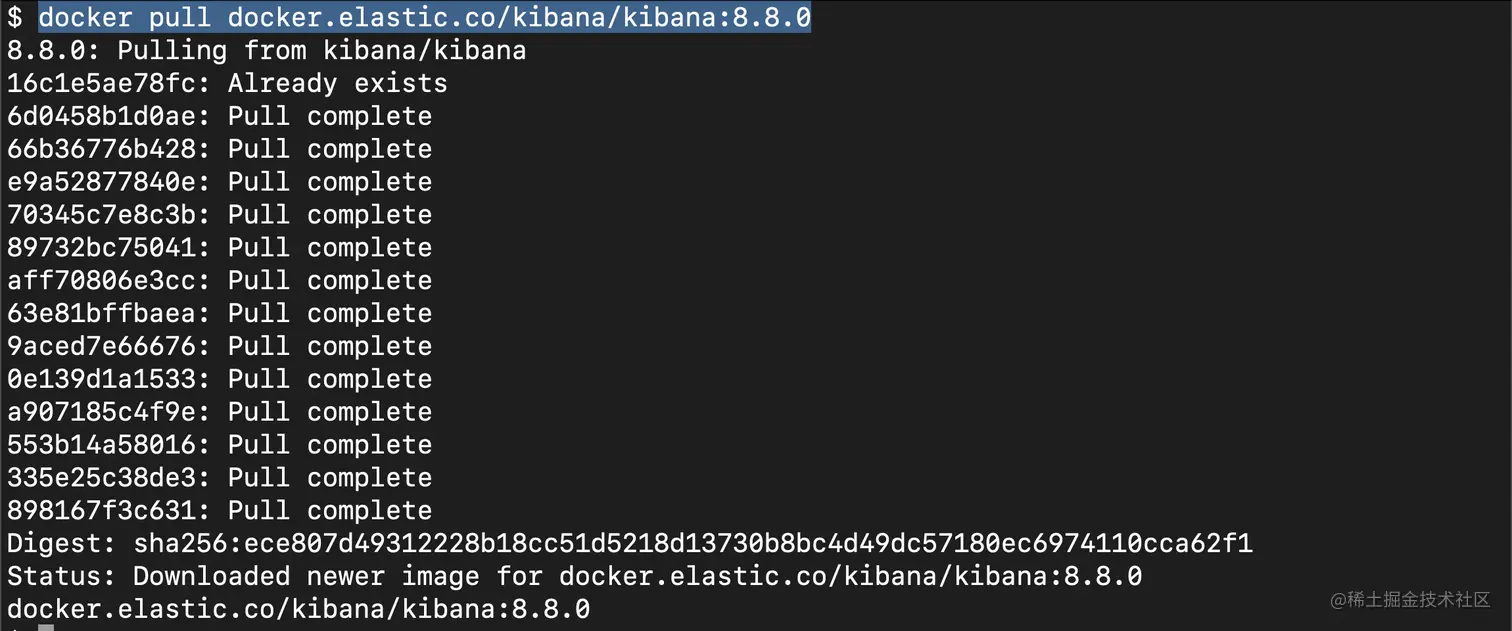 Kibana：使用 Docker 安装 Kibana - 8.xKibana 的 Docker 镜像可从 Elastic - 掘金