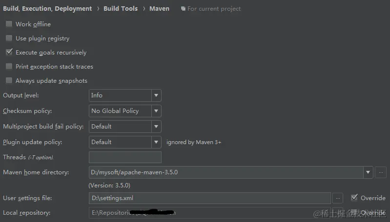 IntelliJ IDEA（五） ：Settings（下）一、Build，Execution，Deployment 项目 - 掘金