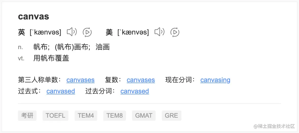案例+图解带你一文读懂Canvas🔥🔥（2W+字） - 掘金