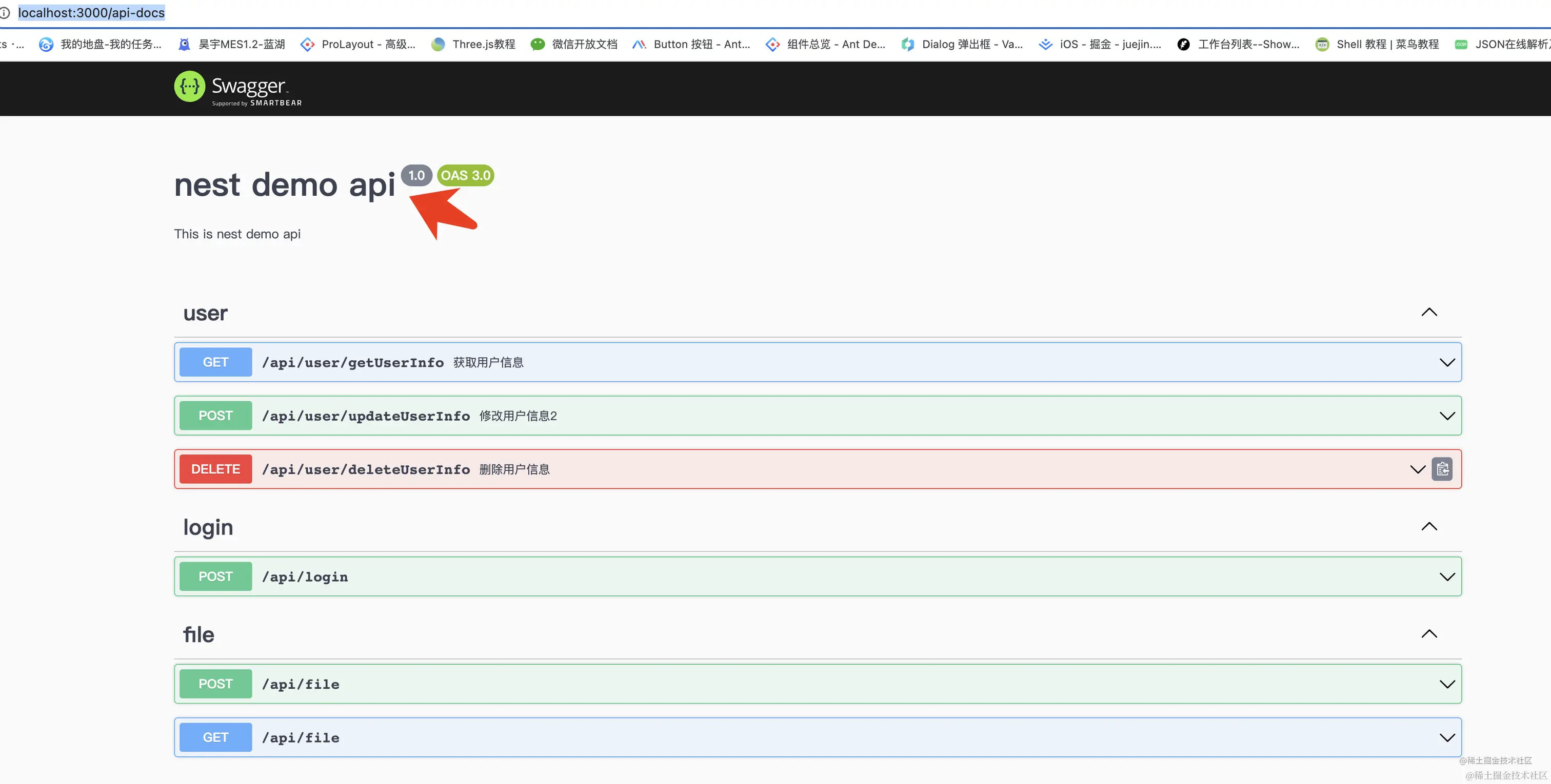 nestjs-swagger、参数校验、请求响应配置这章主要讲解 swagger 的配置，输入输出结构配置等，也顺道会加 - 掘金