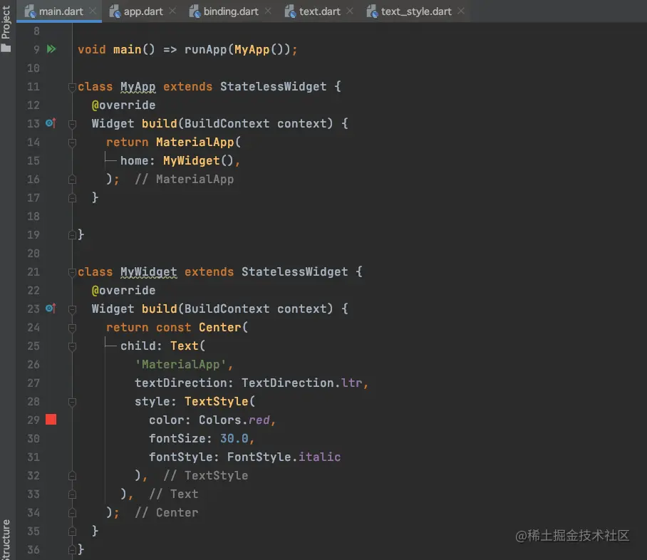 Flutter(五)常用部件-MaterialApp我们使用的几个小部件都是在material.dart中的，其实在它里 - 掘金