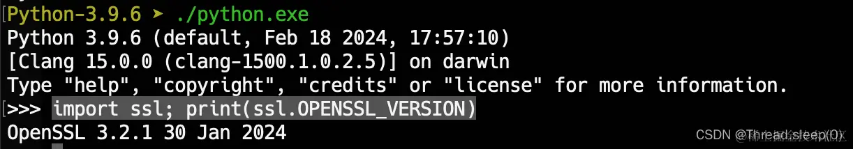 【完美解决】Python报错：NotOpenSSLWarning_ urllib3 v2 only supports OpenSSL 1.1.1+, curre - 掘金