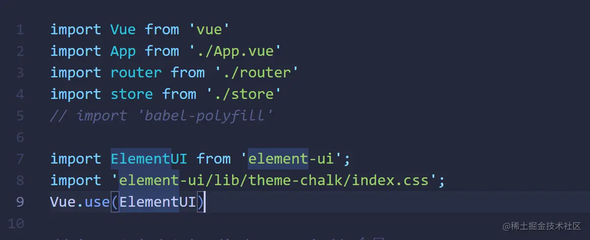 vue项目的创建和vue中引入element-ui或element-plus本文主要介绍了vue2.x中如何引入elem - 掘金