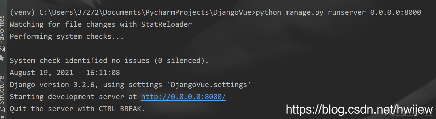 手把手教你如何使用 Django + Vue.js 快速构建项目1. 前言2. 环境准备3. 创建 Django 项目4 - 掘金