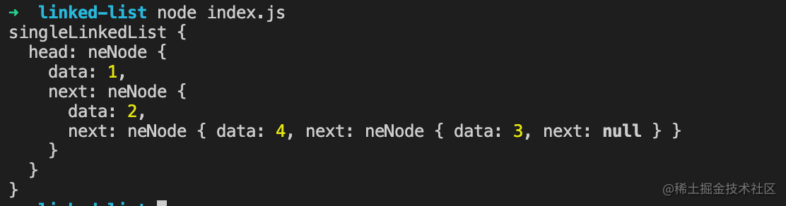 JS中的数据结构——链表(Linked-list)详解 - 掘金