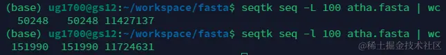 9. seqtk seqkit gtftk 总结1. 背景 在前面小节我们使用了这些软件,因为混合使用比较让人混乱, - 掘金