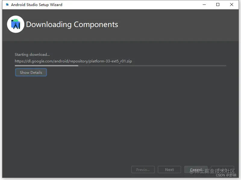 保姆级别——Android Studio安装教程&环境变量配置 一、Android Studio安装教程 1.1 官网 - 掘金