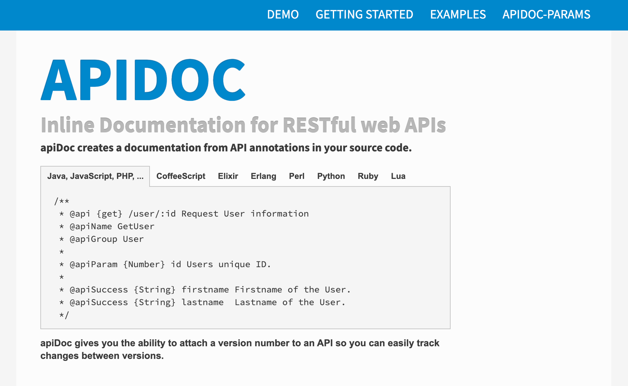 汇总免费开源的 API 文档管理系统