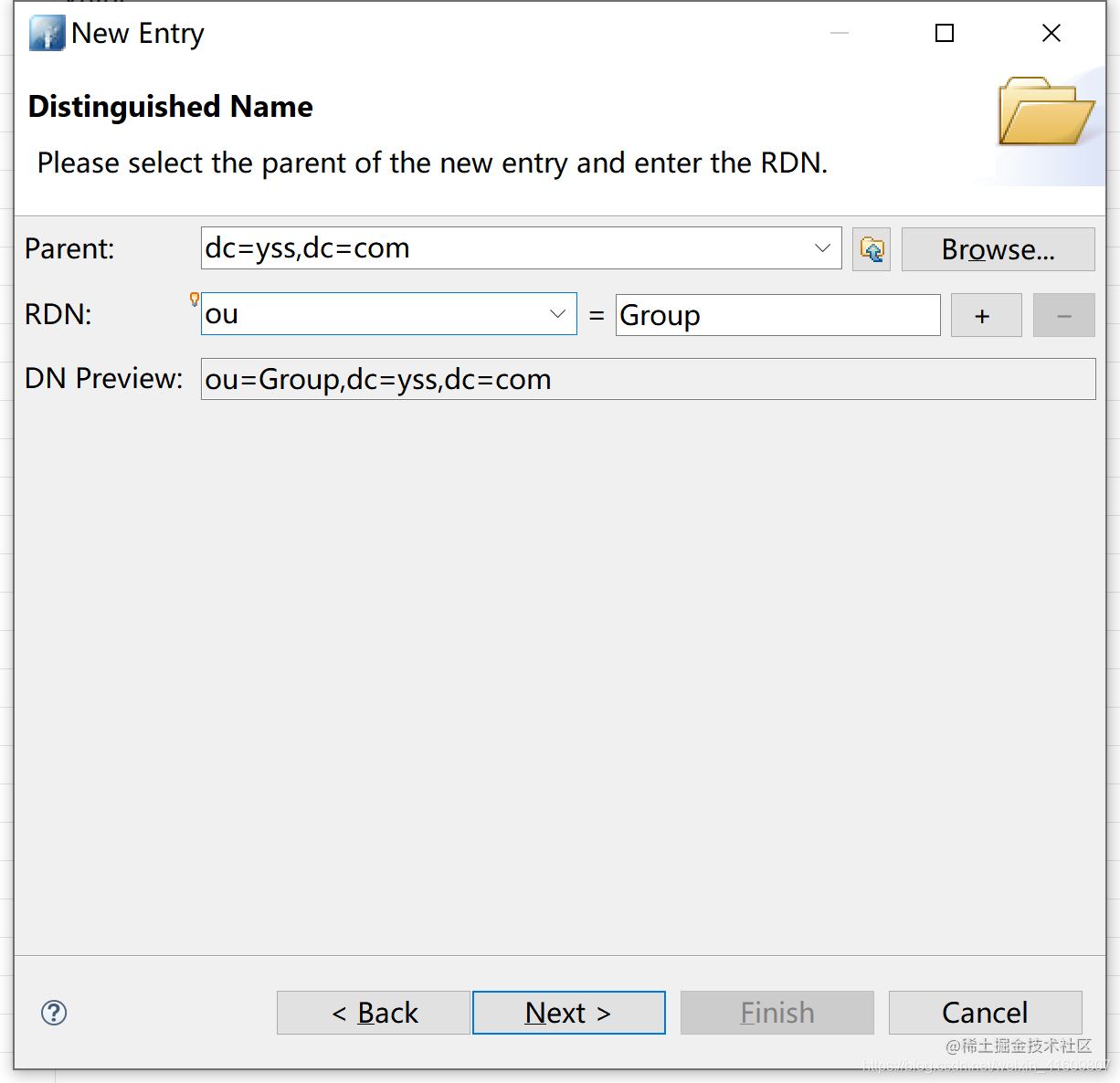 ApacheDS使用详细教程 - 掘金