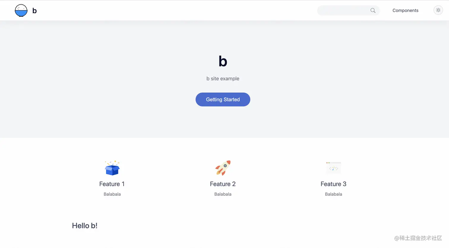 前端门户网站搭建如果你想开发类似ANT Design的门户网站，或是类似VUE的官网教程网站等等这些前端门户网站，利用v - 掘金