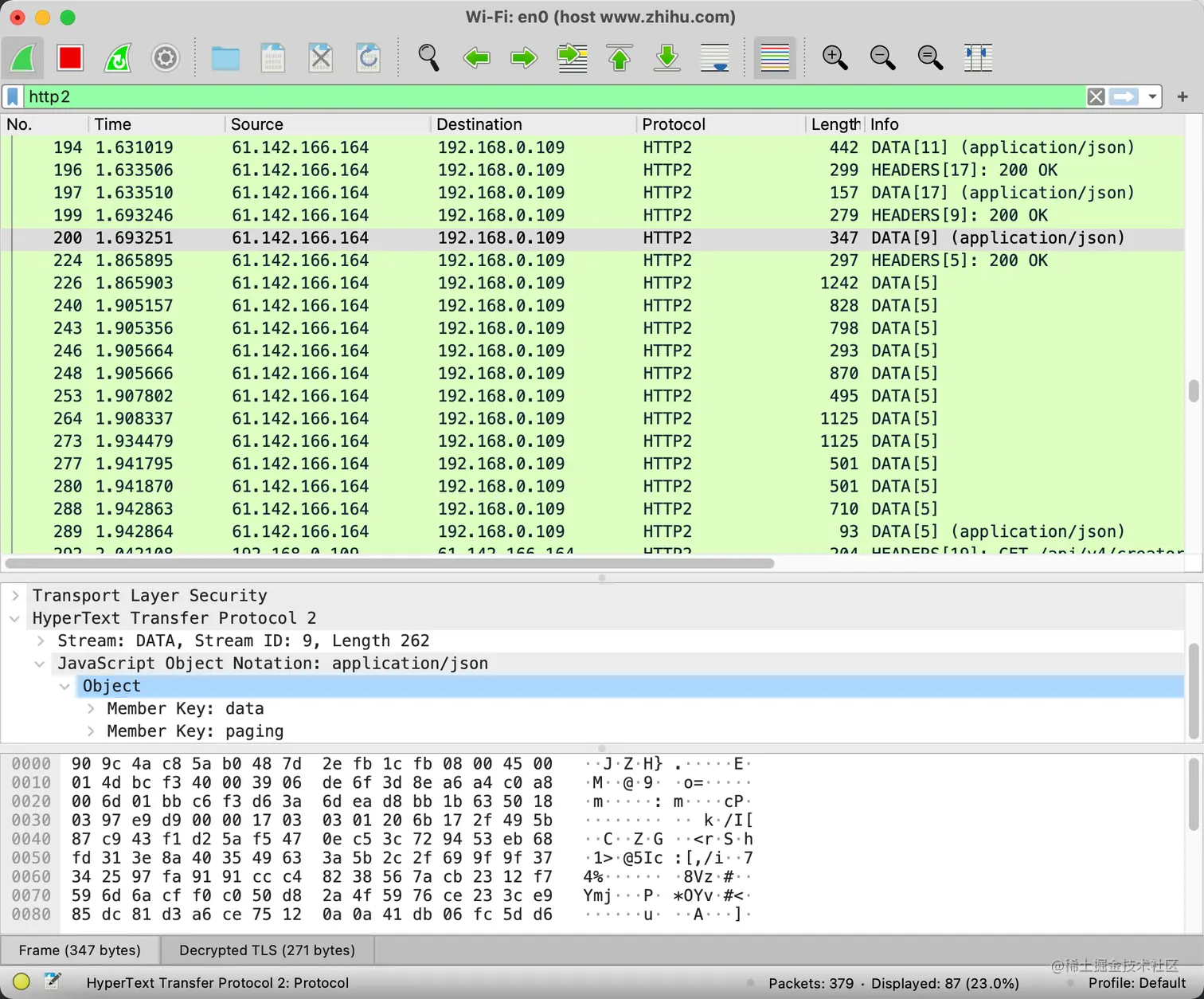 使用Wireshark解密Chrome和Curl的TLS包1.原理 本文主要介绍如何解密Chrome浏览器或Curl的T - 掘金