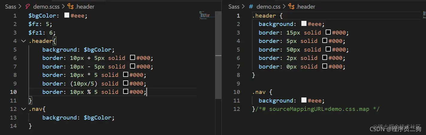 Sass 变量使用、数值运算以及import 导入本文已参与「新人创作礼」活动，一起开启掘金创作之路 本文主要记录了s 掘金