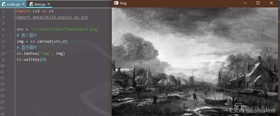 Python + openCV three ways to get grayscale images - Moment For Technology