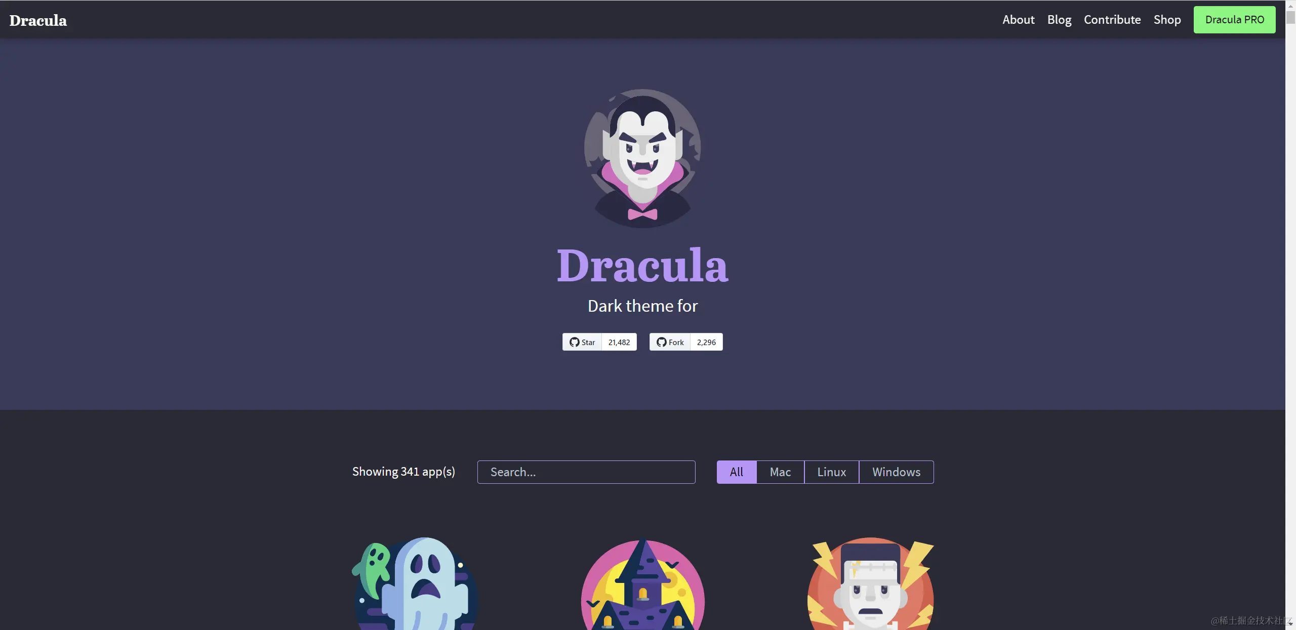 IDE暗黑主题推荐-Dracula作为程序员，我们一天中会花费大量时间在编码和阅读代码上。优秀的代码编辑器主题可以减轻眼 - 掘金