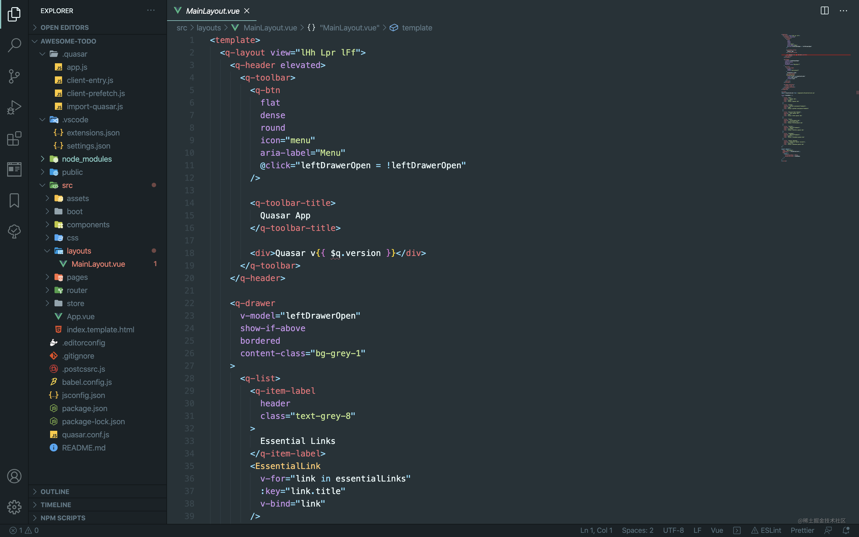 Project structure of phase 03 - Moment For Technology