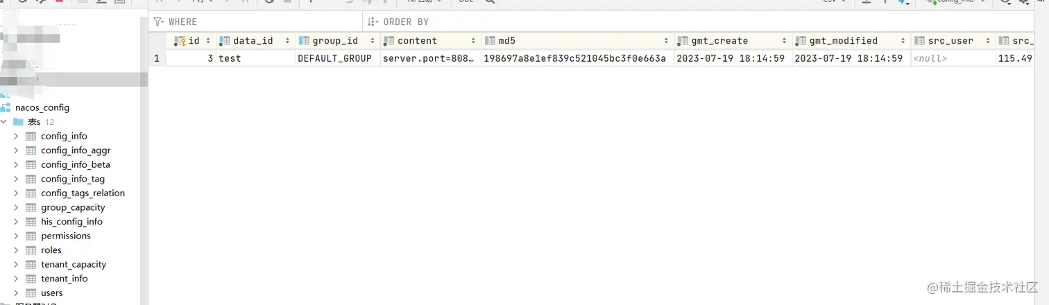 docker部署nacos2.2.0+数据持久化配置+效果实测图本文主要讲述了使用docker部署nacos并进行数据持 - 掘金