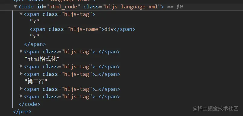 js显示格式化代码并高亮（vue中实现代码高亮）使用 Highlight.js 和 js-beautify.js 实现代 - 掘金