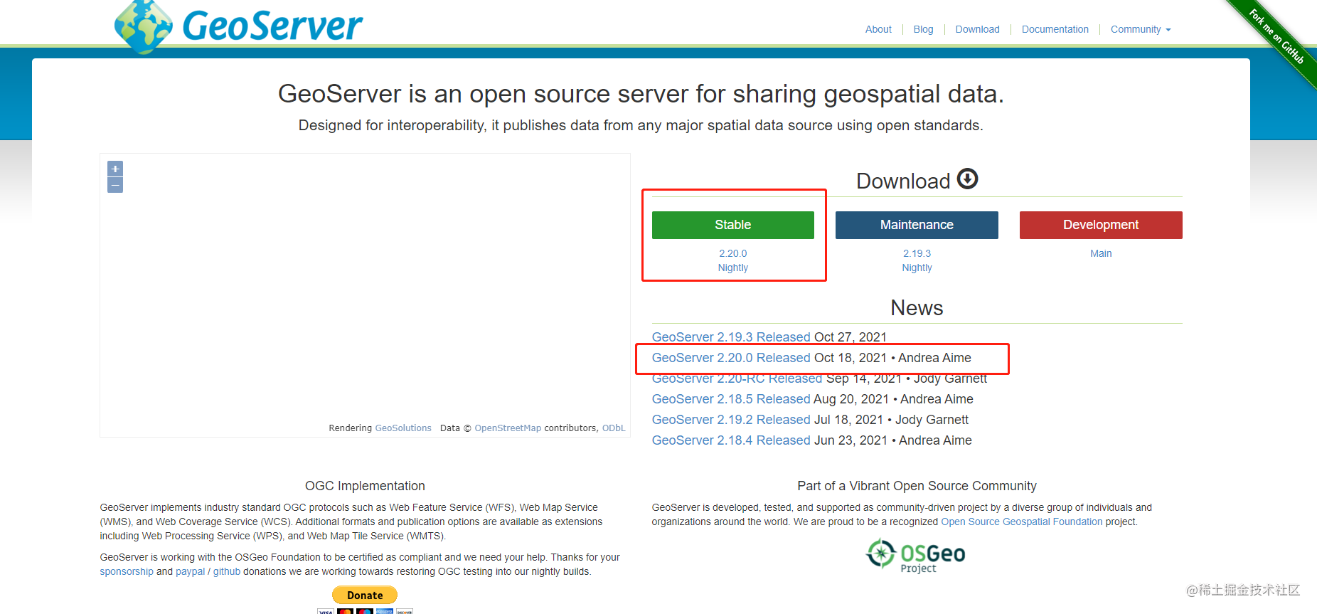GeoServer下载安装 - 掘金
