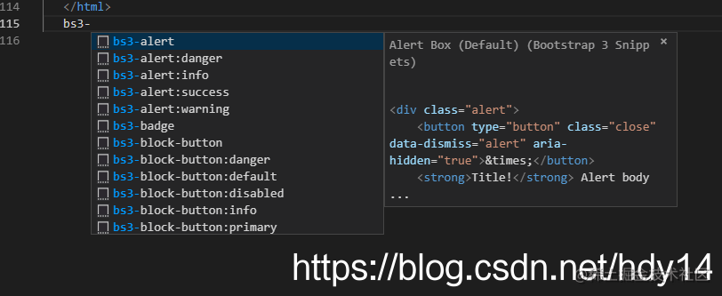 vs code中 bootstrap的使用 - 掘金