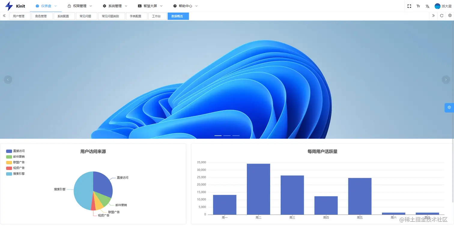 FastAPI + vue3-element-plus-typescript 开箱即用的管理后台框架平台包括PC端(vu - 掘金
