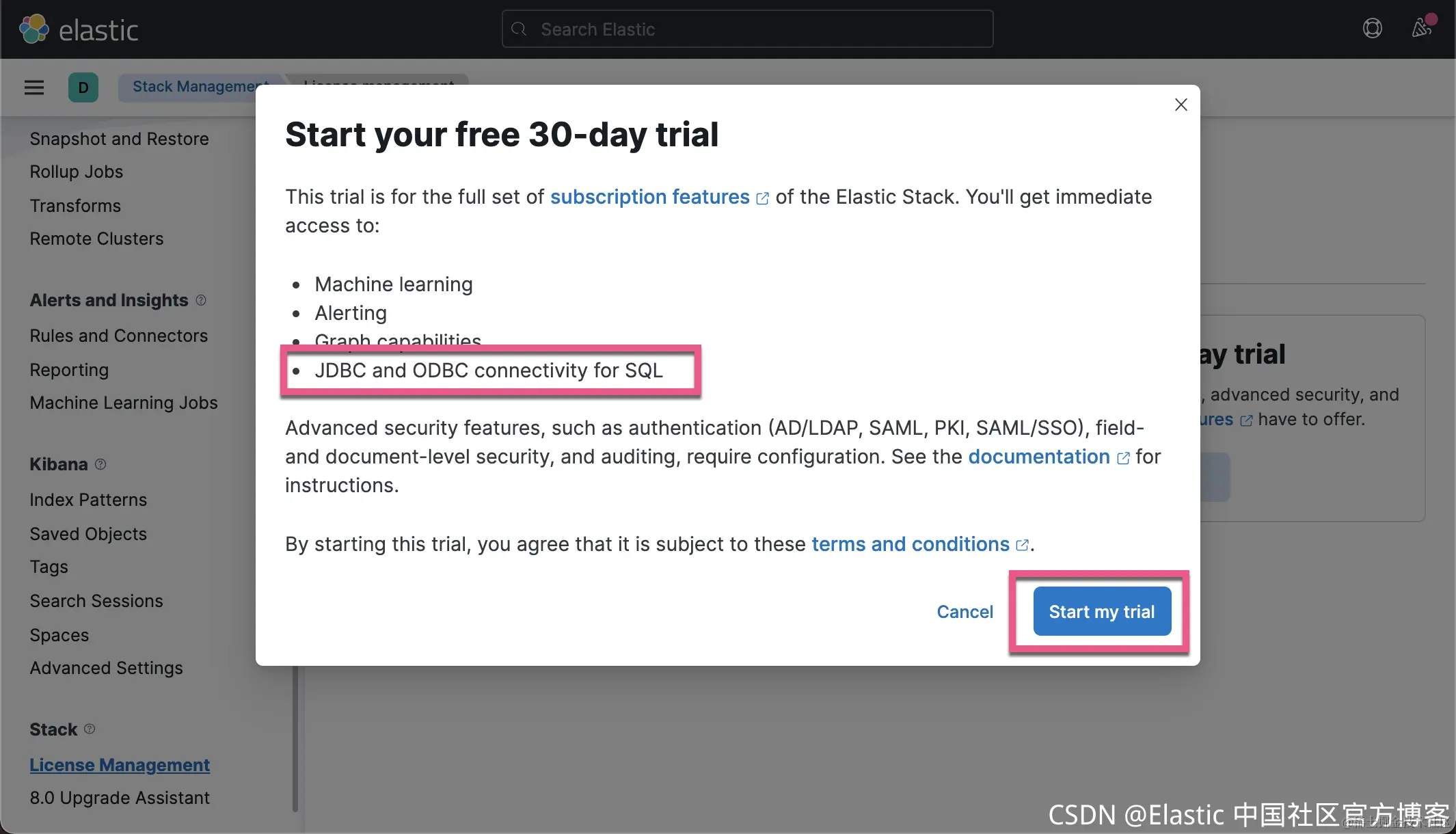 Elasticsearch：使用 JDBC client 连接到 Elasticsearch我详细地描述了如何使用 SQ - 掘金