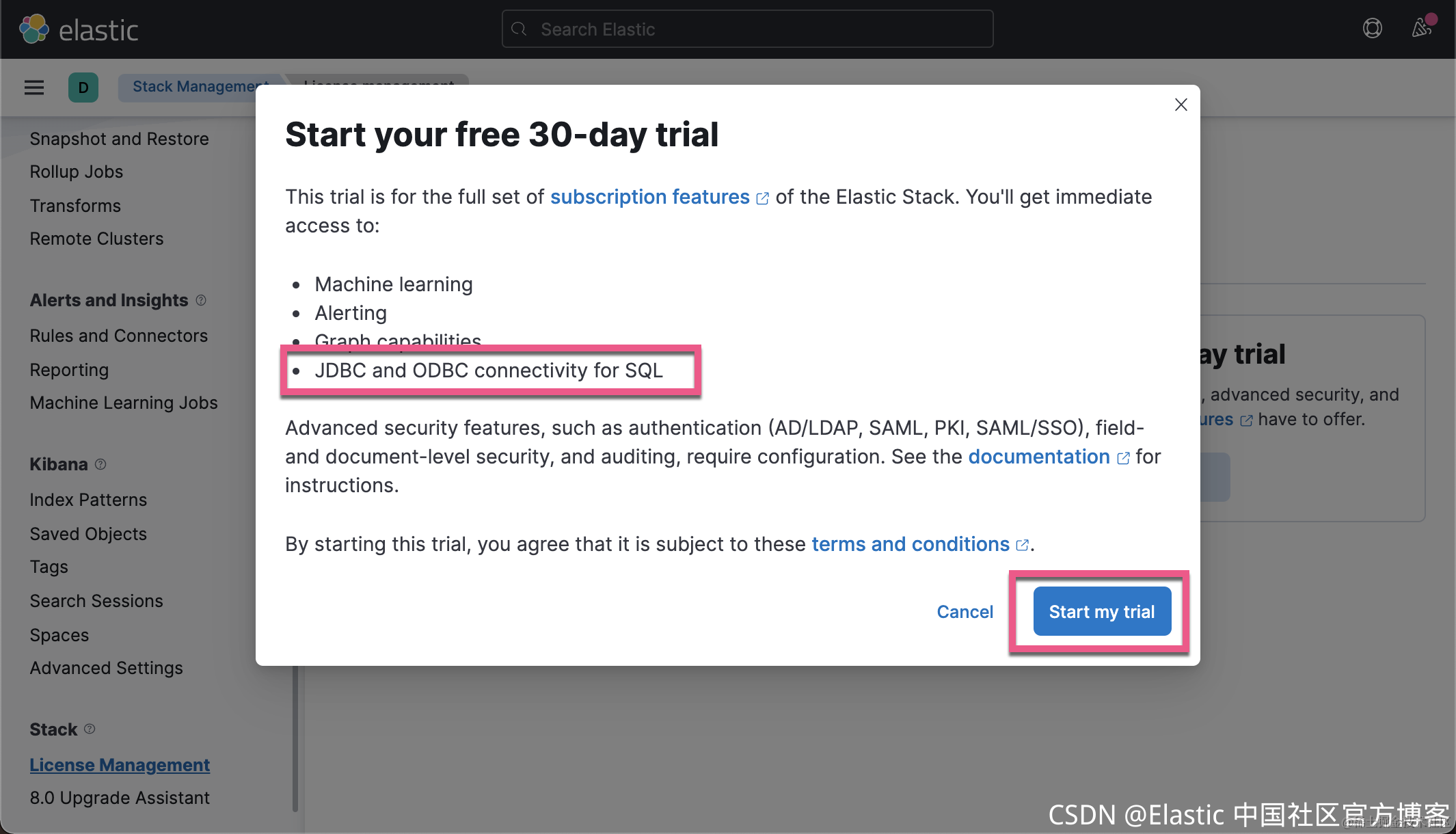 Elasticsearch：使用 JDBC client 连接到 Elasticsearch我详细地描述了如何使用 SQ - 掘金