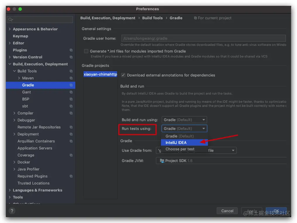 Springboot Gradle Test执行时报错，no Tests Found For Given Includes 掘金