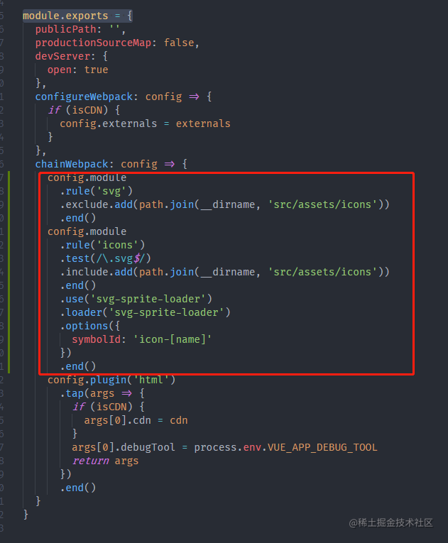 Vue-use SVG icon icon in CLI - Moment For Technology