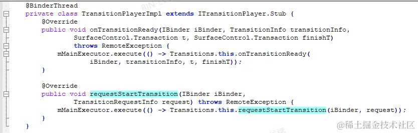 【Android14 ShellTransitions】（五）启动Transition这一节的内容涉及WMCore以及W - 掘金
