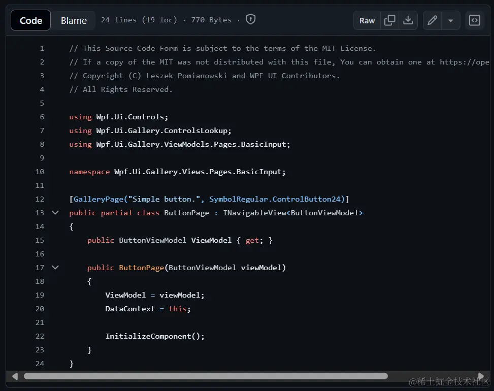 wpfui：一个开源免费具有现代化设计趋势的WPF控件库wpfui介绍 wpfui是一款开源免费（MIT协议）具有现代化 - 掘金