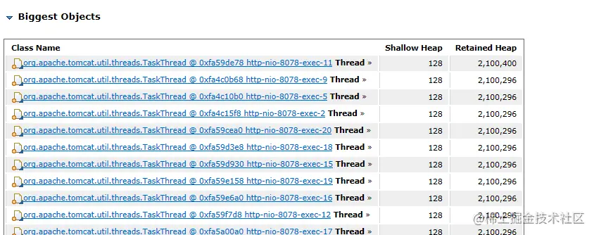 JVM系列(二十七) JVM调优实战-MAT内存分析Dump文件-SystemOverview本文介绍使用MAT对OOM - 掘金