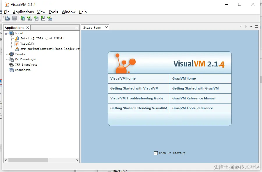 VisualVM工具的下载及插件安装一.前言二.下载安装三.一.VisualVM作为GitHub的独立工具分发，并作为G - 掘金