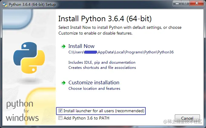 用 Python Launcher（for Windows）指定 Python 执行版本适用于 Windows 的 Py - 掘金