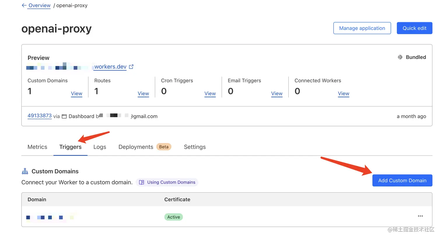 使用 Cloudflare Workers，稳定代理 OpenAI API - 掘金