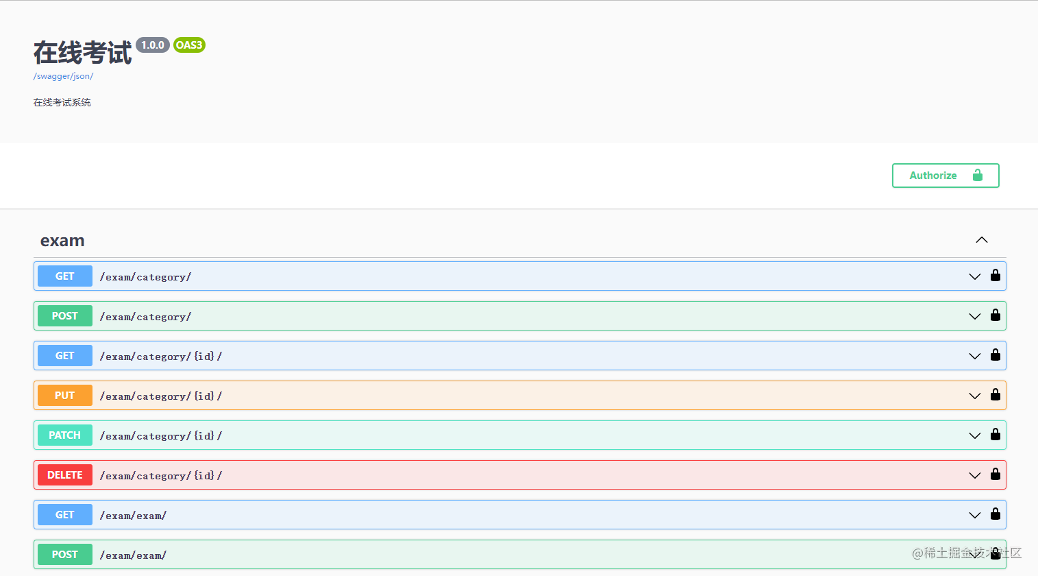 Django Swagger文档库drf-spectacular - 掘金