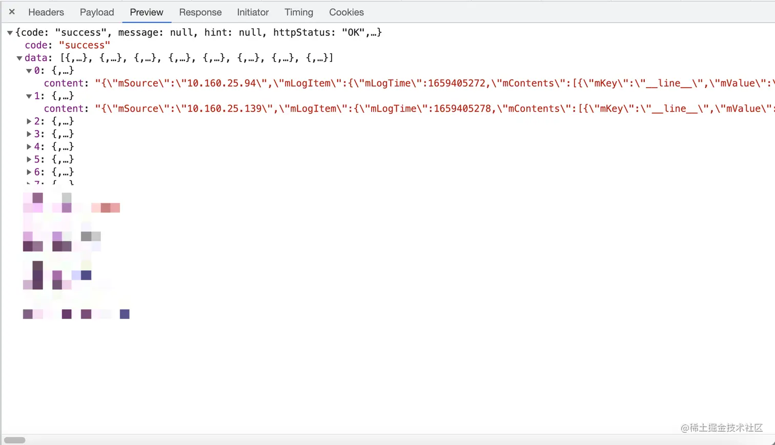 前端如何优雅显示json字符串到页面上前端如何优雅显示json字符串到页面上 面对一个后端接口返回的一个超长长的json - 掘金