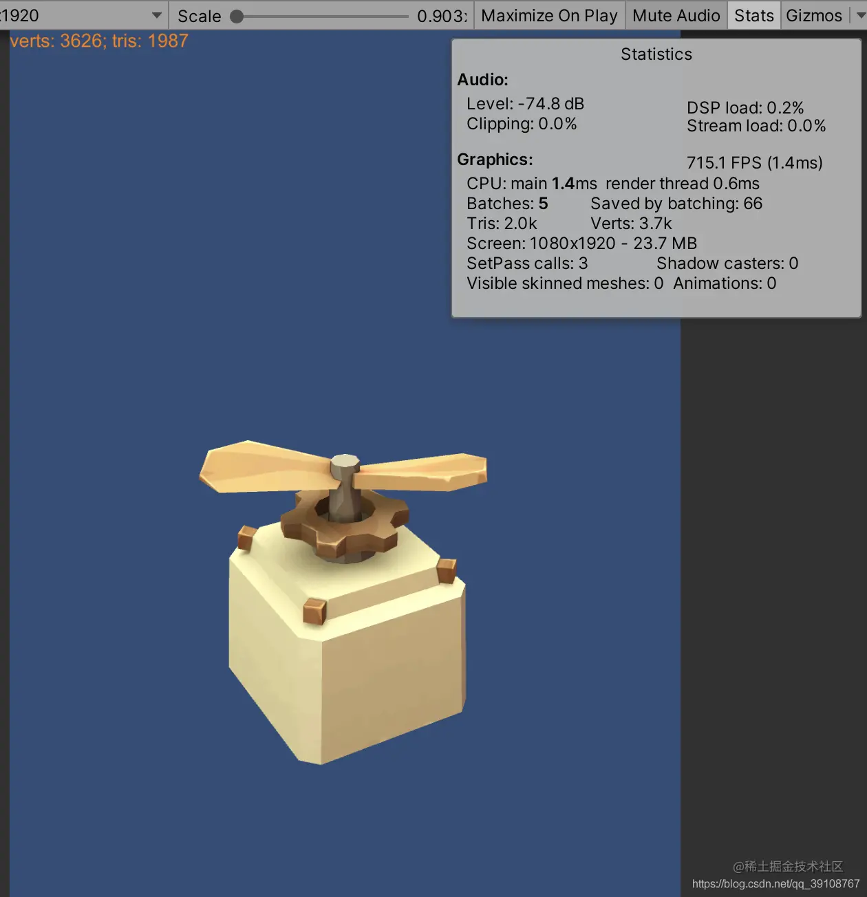 【UnityEditor】查看模型Mesh面数/顶点数 去掉GUI字体的三角面数，统计到的数据与Unity面板显示一致。 - 掘金