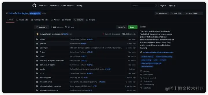 Github上有什么好的unity开源项目 程序员宝藏库： Sharet 掘金 3542