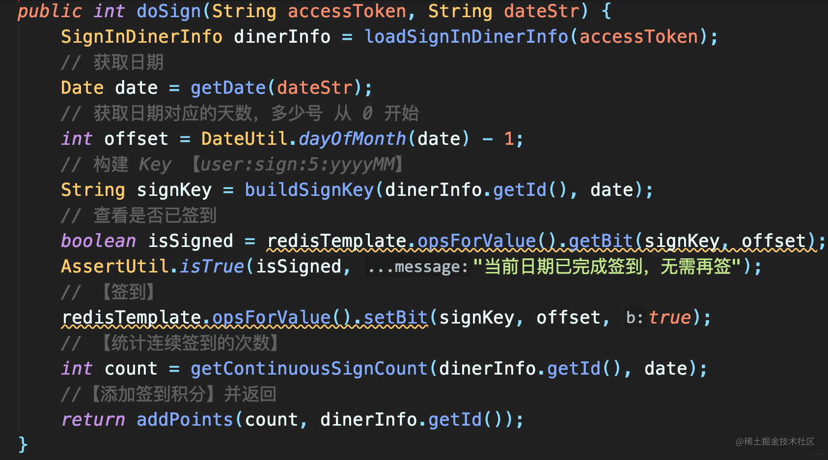 Handwritten user check-in using Redis' Bitmaps feature - Moment For ... Handwritten user check-in using Redis' Bitmaps feature - Moment For ...