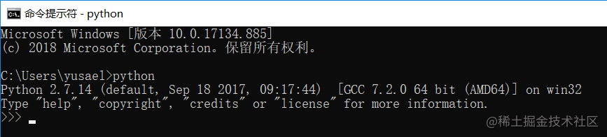 About CMD input python to view the version number is inconsistent with ... About CMD input python to view the version number is inconsistent with ...