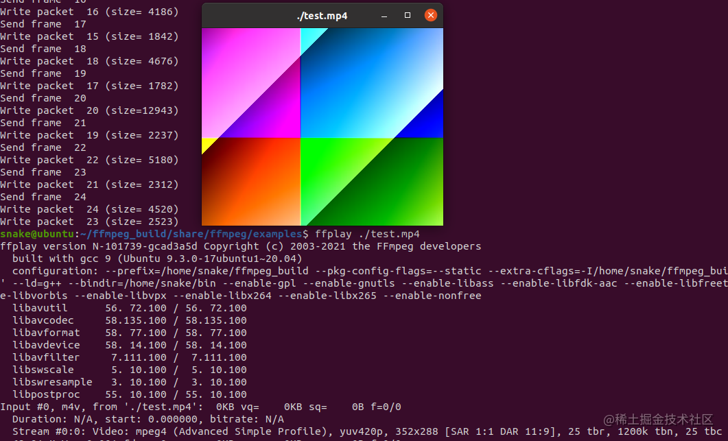 FFmpeg 学习系列之官方 Demo encode video - 掘金