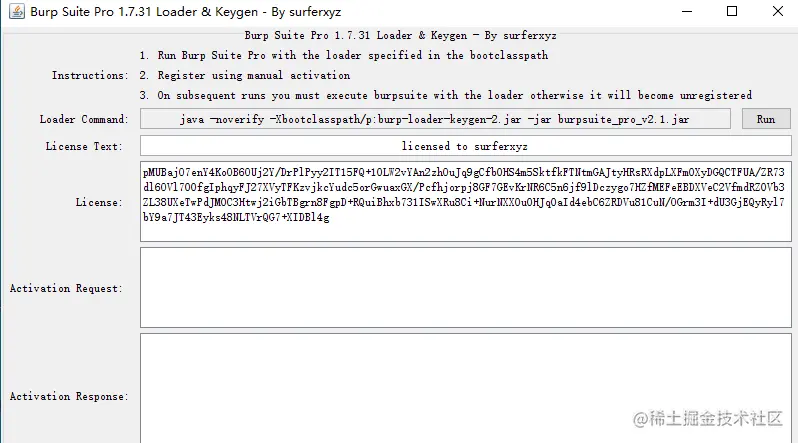 BurpSuite v2.1（含中文版）的保姆级安装与使用 注意 BurpSuite的使用基于java的JDK环境， - 掘金