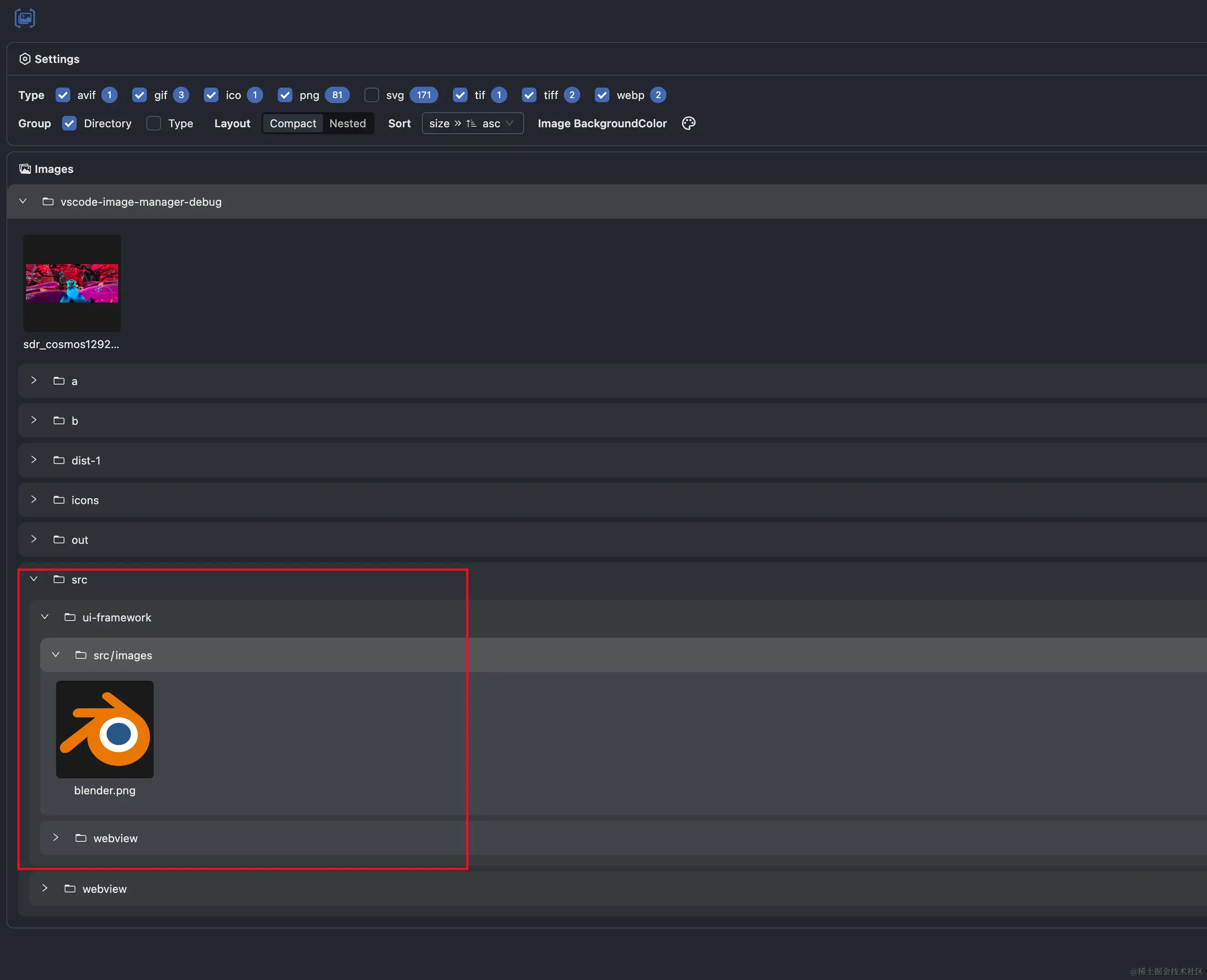 还在用tinypng？试试这个vscode插件！vscode-image-manager 图片压缩插件完胜tinypng - 掘金